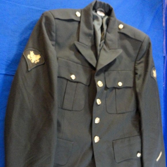 Jackets & Coats | Sz39r Dscp Serge Ag489 Class A Dress Green Army Dress ...